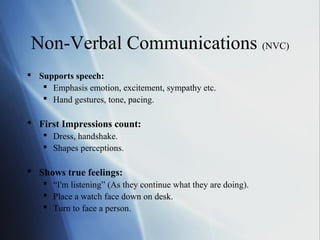 Non verbal communication | PPT