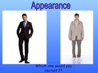 Nonverbal Communication Appearance