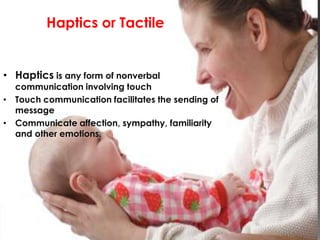 N on verbal communication | PPTX