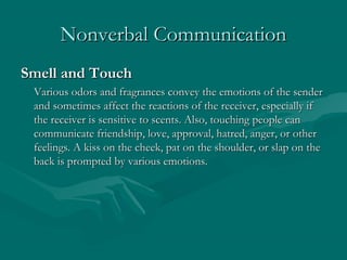 Nonverbal communication | PPT