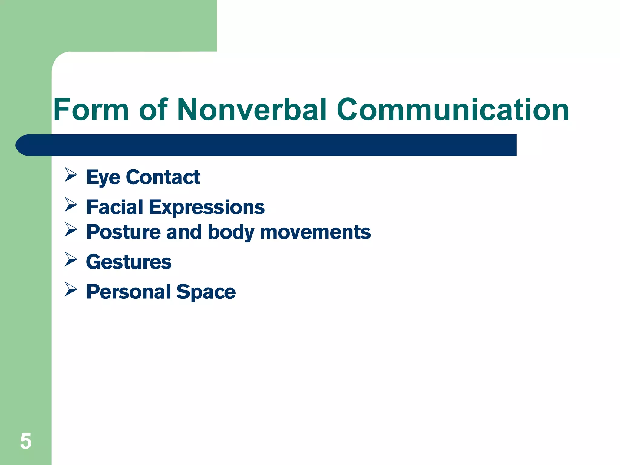 Nonverbalcommunication | PPT