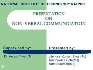 Nonverbalcommunication | PPT