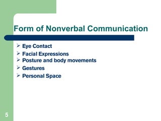 Nonverbalcommunication | PPT