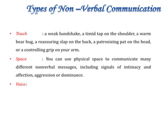 Non verbal communication | PPTX