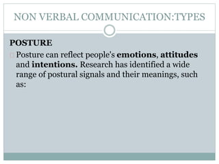 Nonverbal communication | PPTX