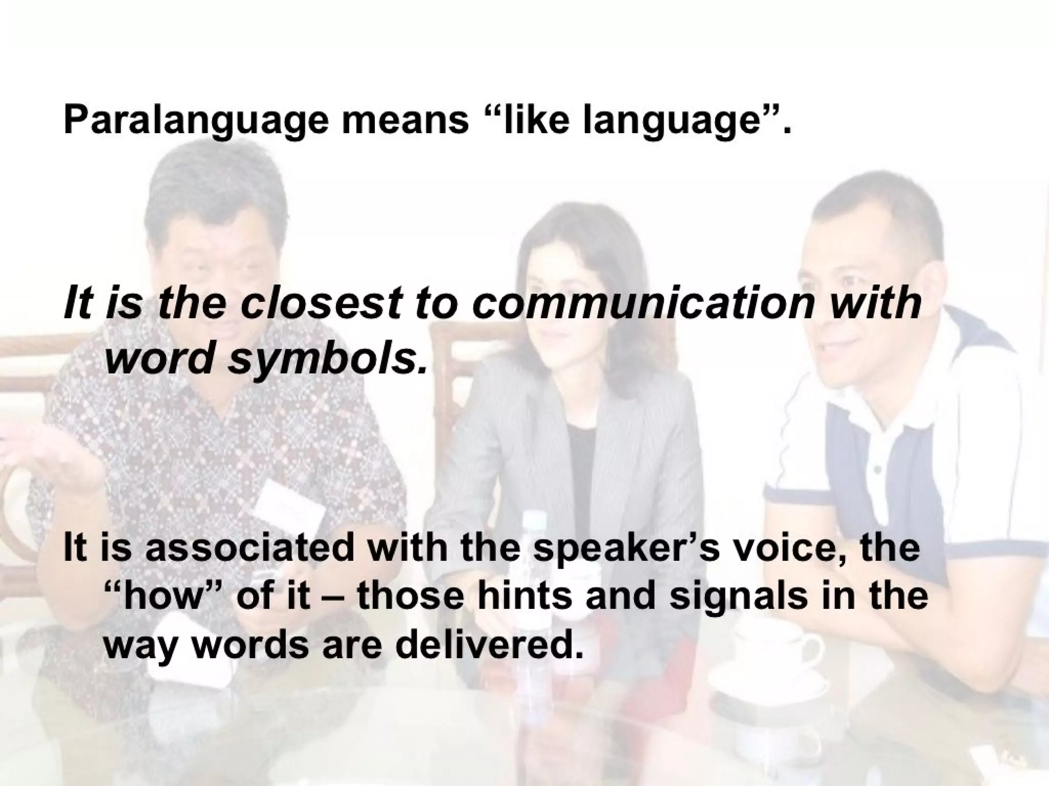 Nonverbal communications | PPT