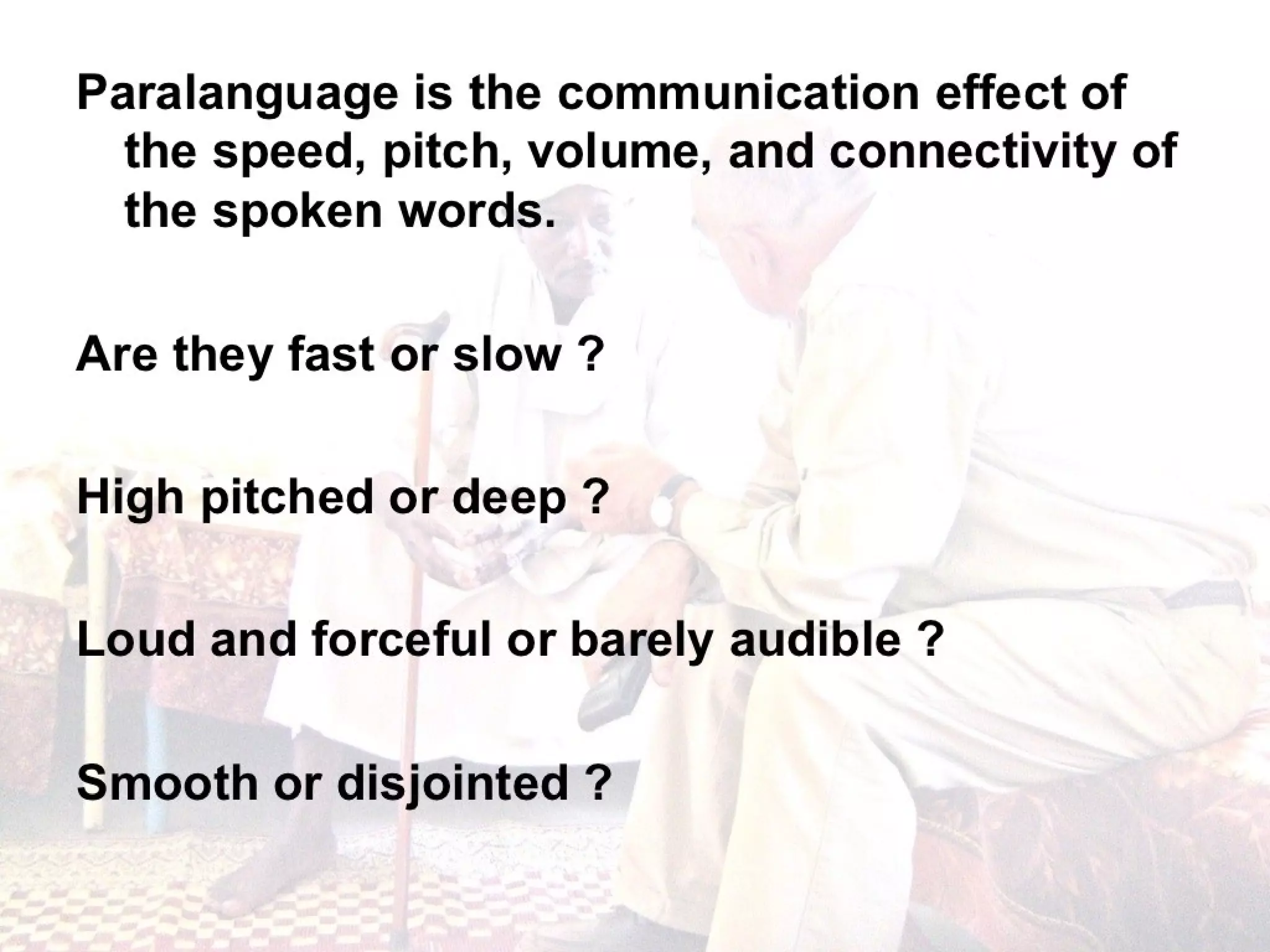 Nonverbal communications | PPT | Free Download