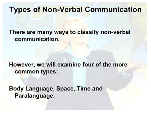 Nonverbal communications | PPT