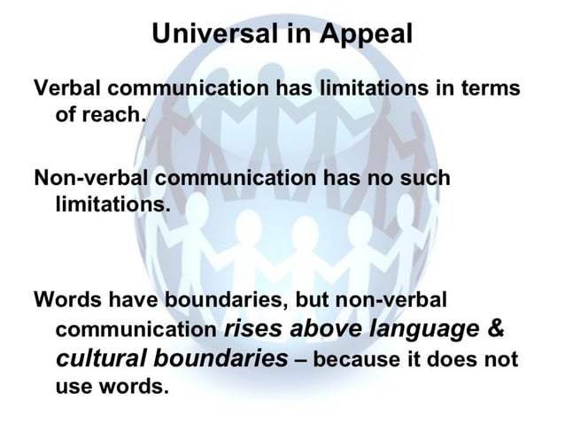 Nonverbal communications | PPT