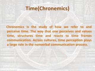 Non Verbal Communication | PDF