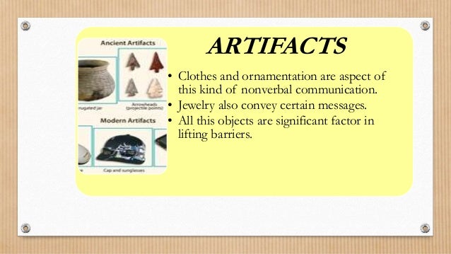 Nonverbal communication