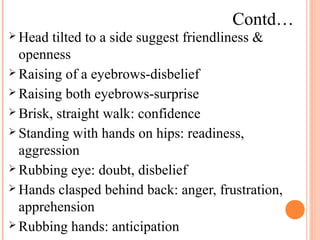 Non verbal communication | PPT