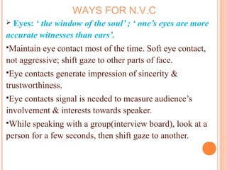 Non verbal communication | PPT