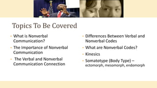 Non verbal communication | PPT