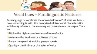 Non verbal communication | PPT