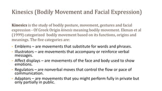 Non verbal communication | PPT