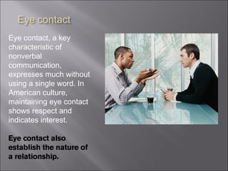 Nonverbal communication | PPT