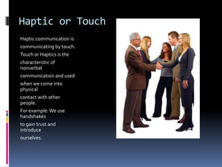 Non verbal communication | PPT