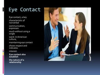 Non verbal communication | PPTX