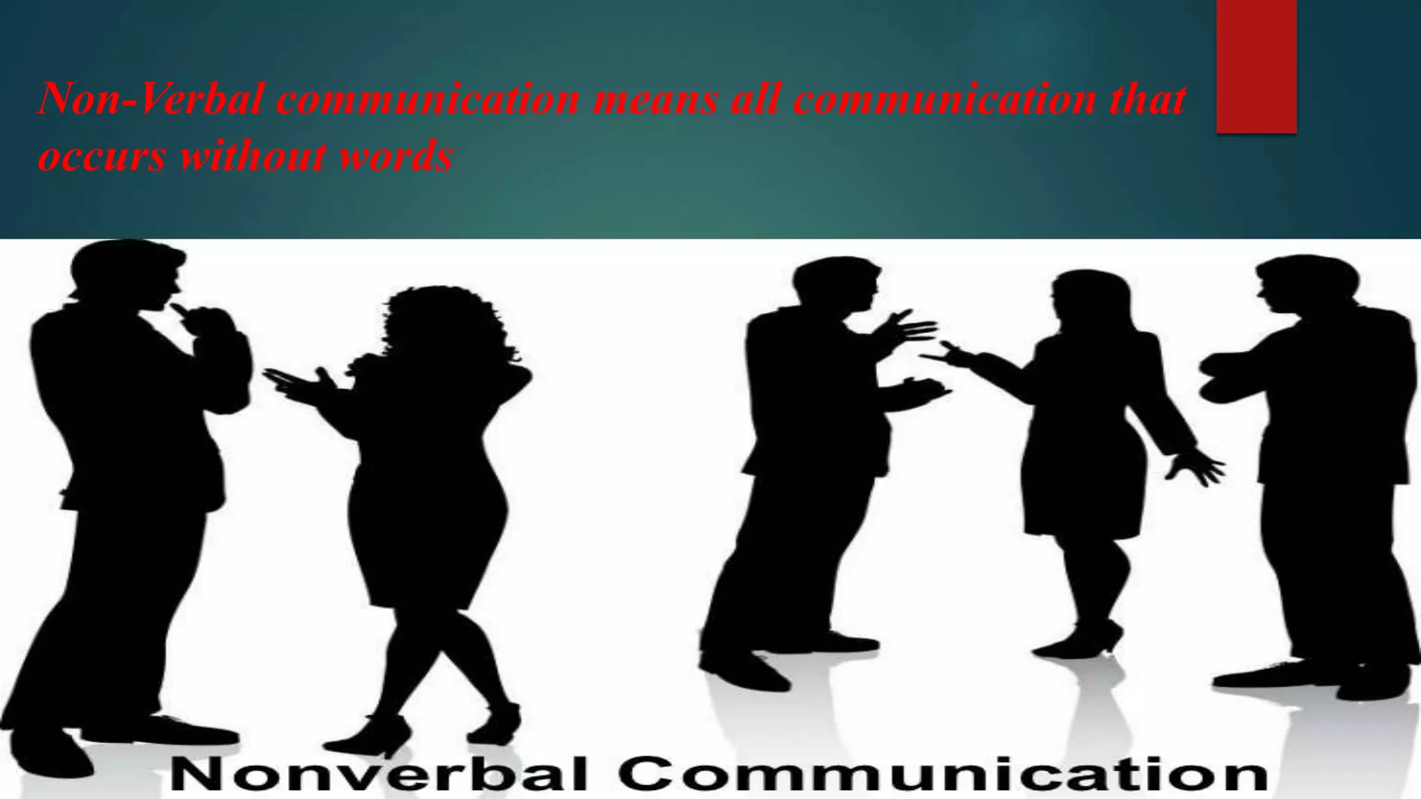 Non verbal communication | PPTX