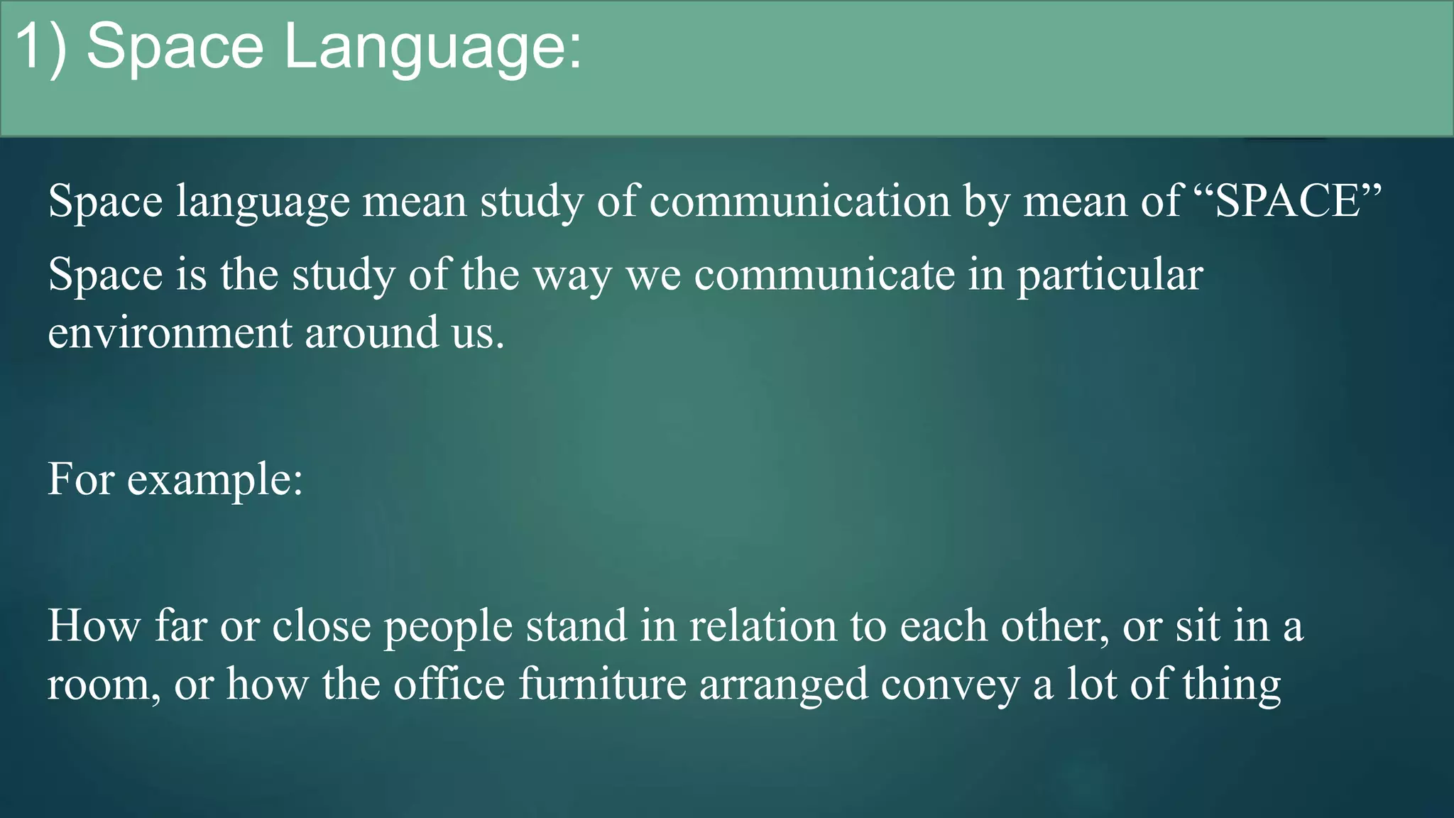 Non verbal communication | PPTX