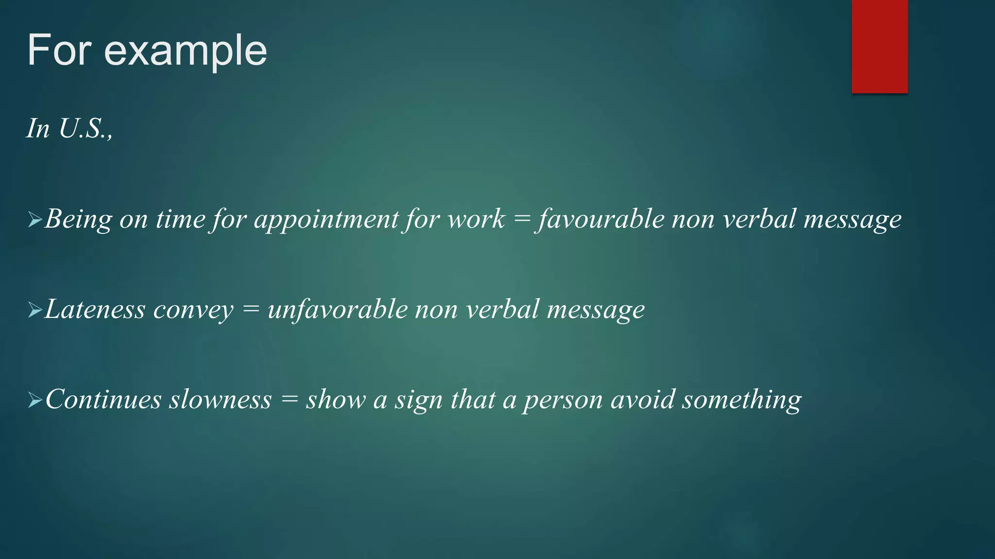 Non verbal communication | PPTX