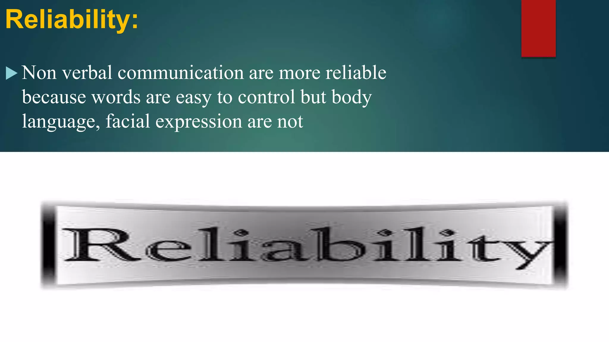 Non verbal communication | PPTX