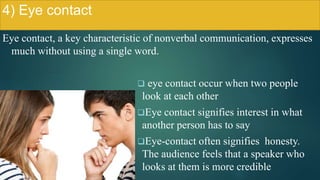 Non verbal communication | PPTX