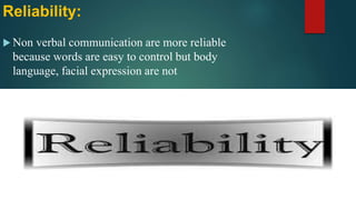 Non verbal communication | PPTX