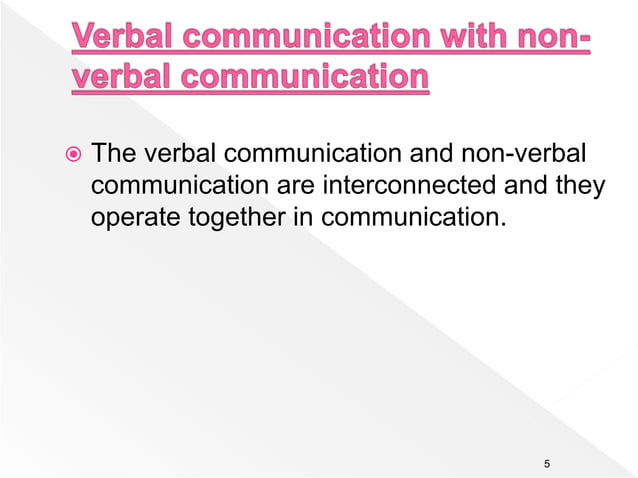 Nonverbal communication . | PPT