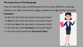 Nonverbal Communication | PPT