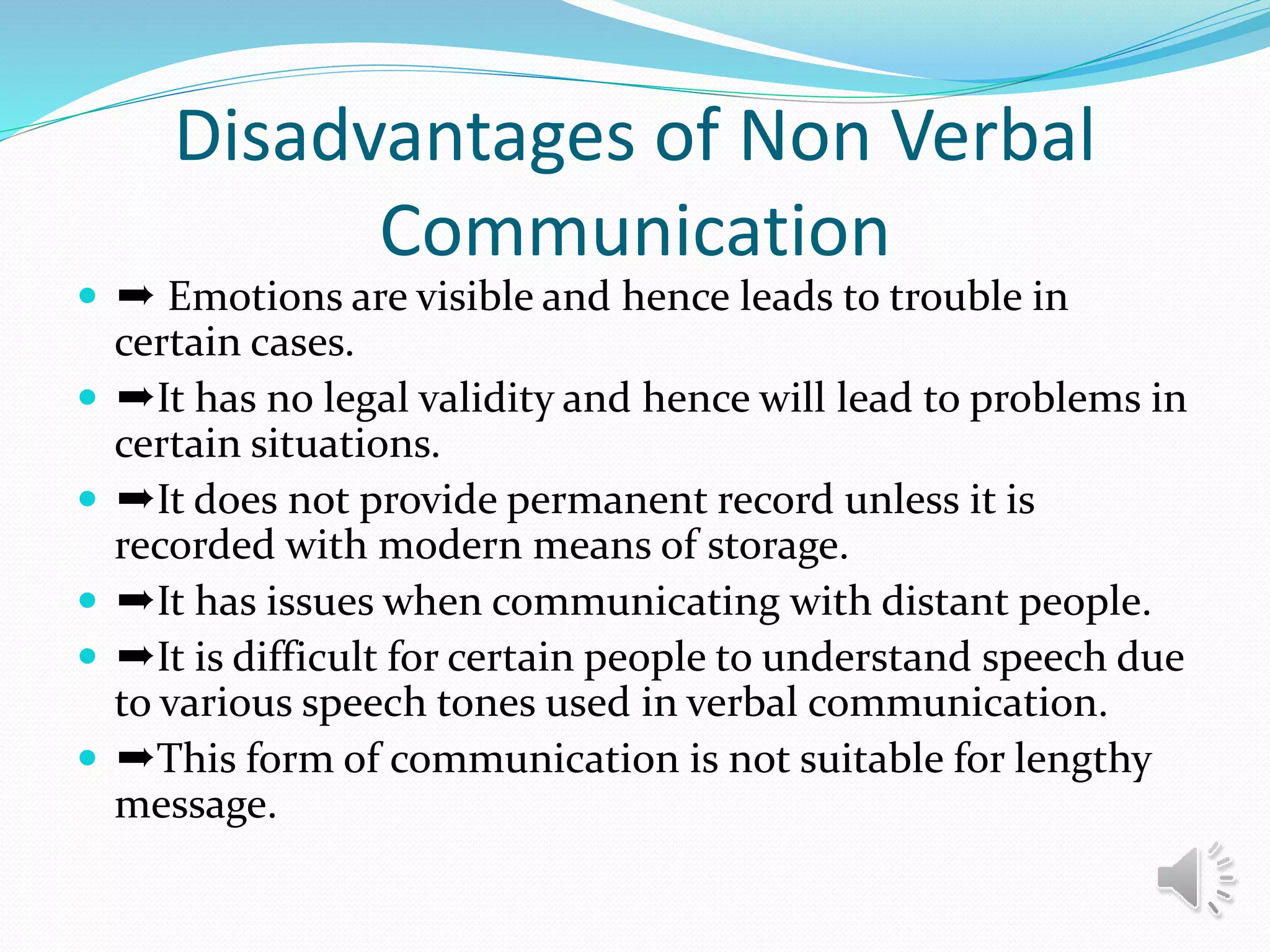 Non verbal communication | PPTX