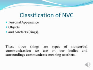 Non verbal communication | PPTX