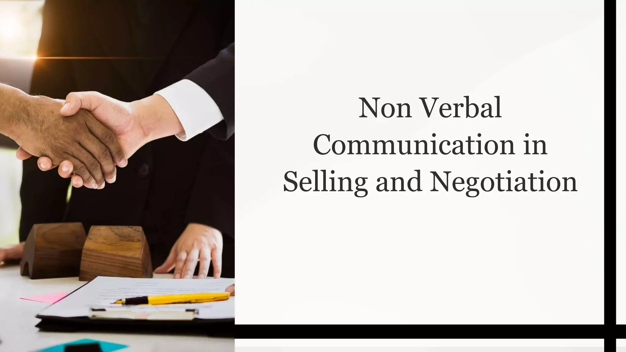 Non-Verbal Communication in Selling and Negotiation.pptx