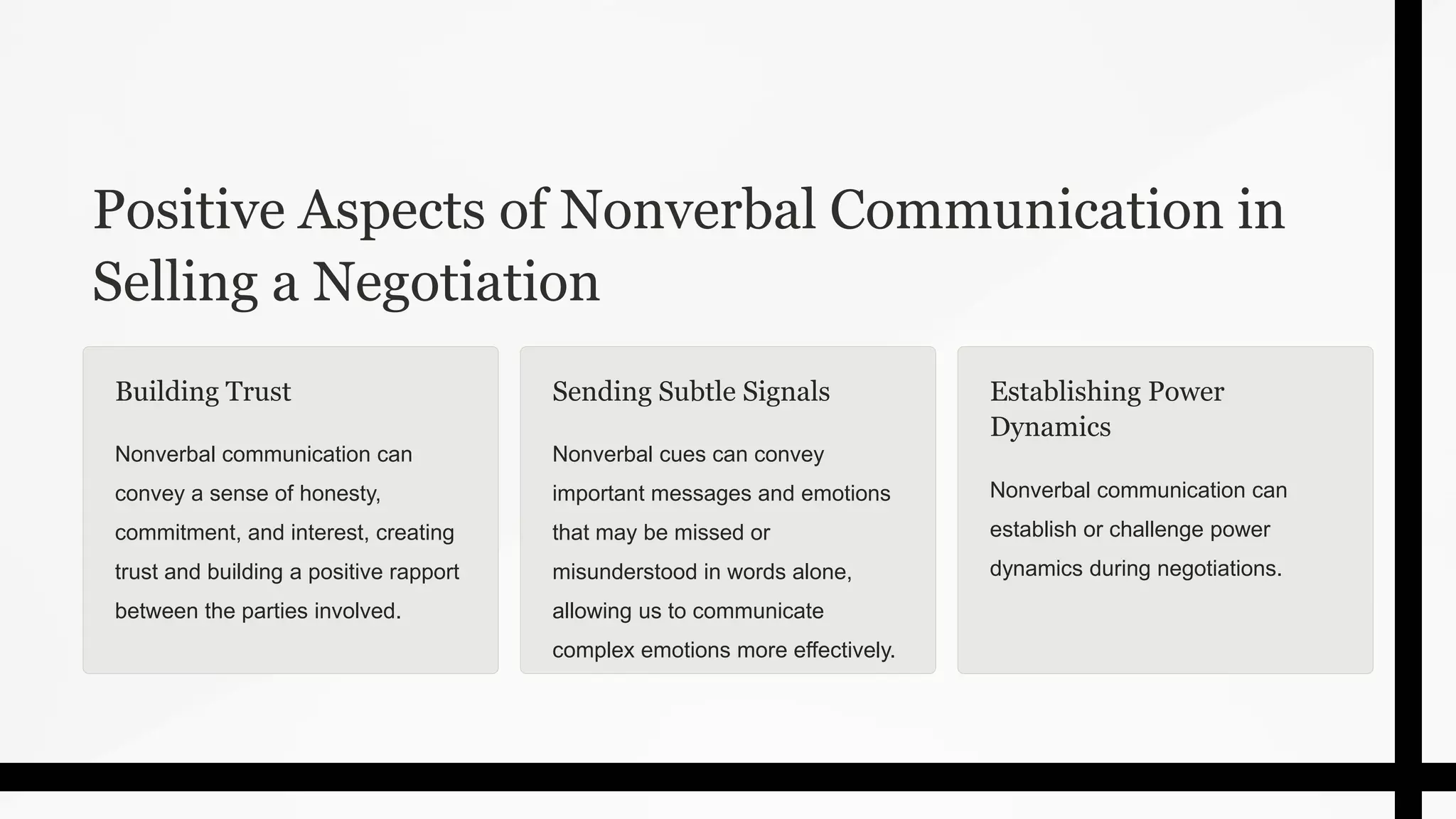 Non-Verbal Communication in Selling and Negotiation.pptx