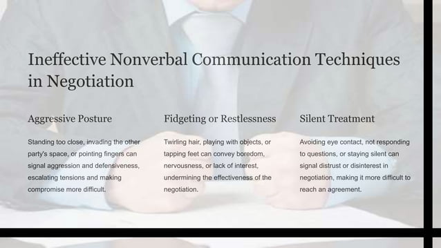 Non-Verbal Communication in Selling and Negotiation.pptx
