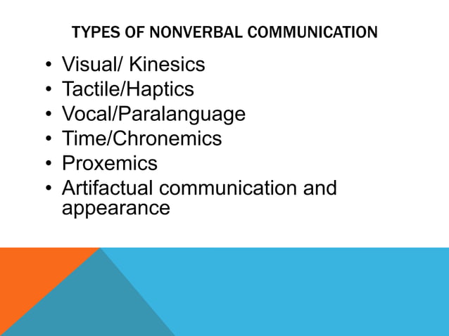 Non Verbal Communication.pptx