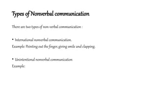 Nonverbal Communication and different types of Communication.pptx