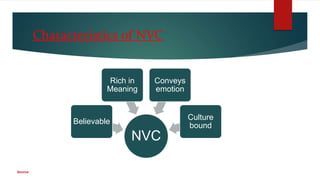 Non verbal communication and intercultural communication | PPTX