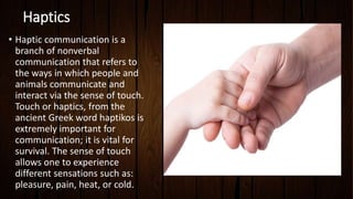 Non Verbal Communication | PPTX