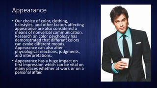 Nonverbal Communication Appearance