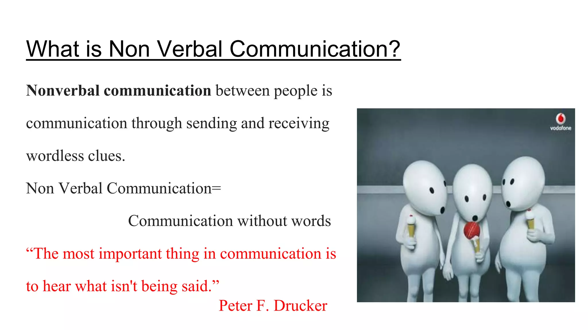 Non verbal communication & body language | PPTX