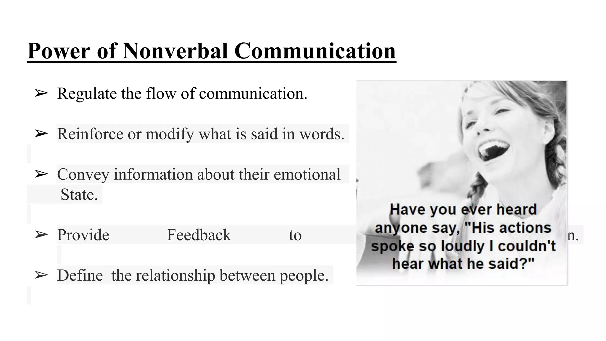 Non verbal communication & body language | PPTX