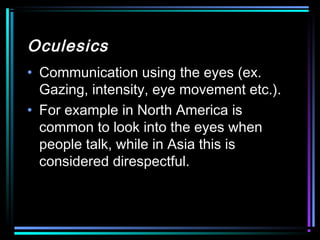 Nonverbal communication m sc. medical physiology | PPT