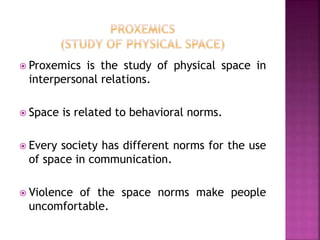 Non verbal communication part 2 | PPTX