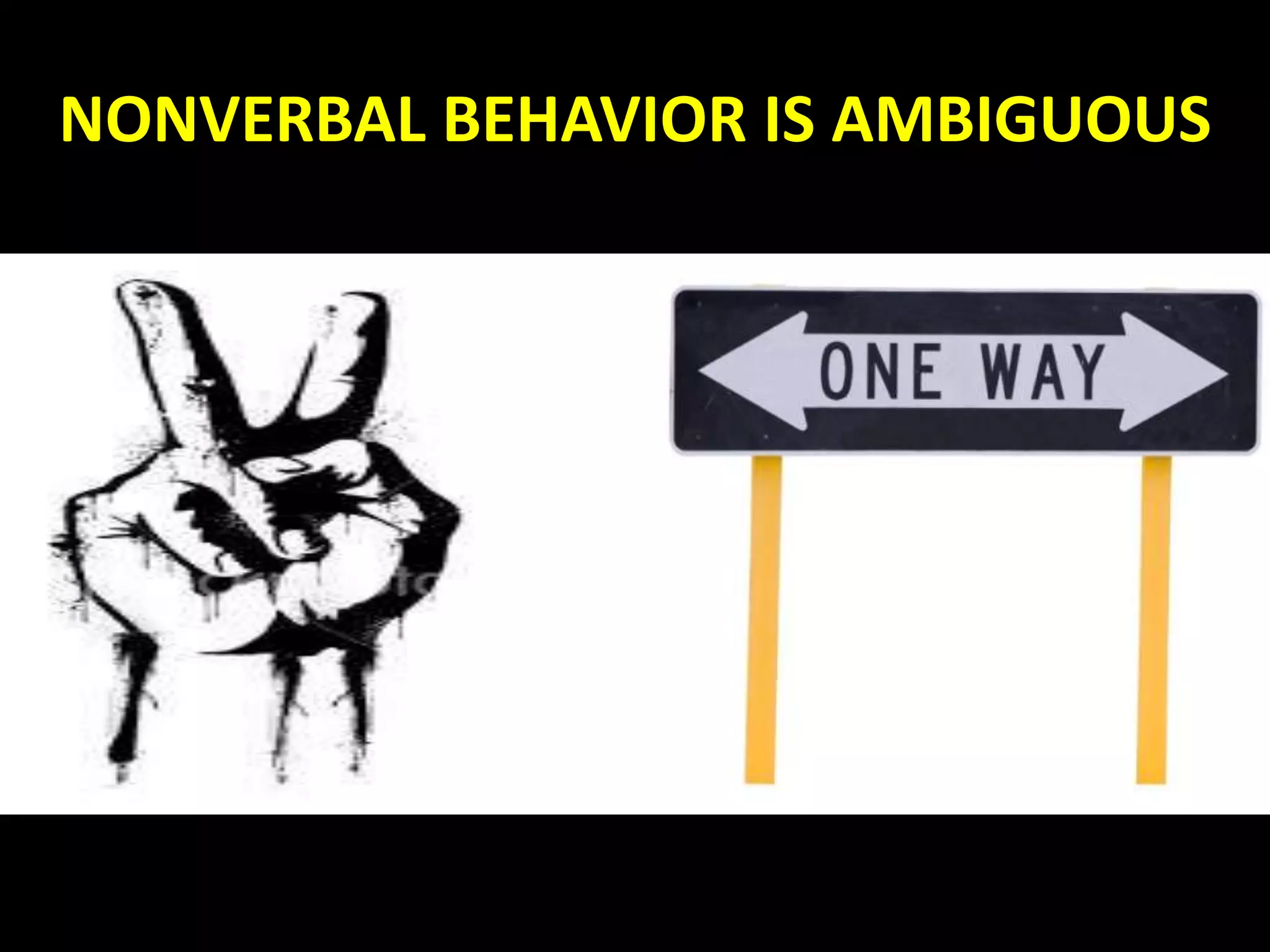 Nonverbal communication powerpoint | PPTX