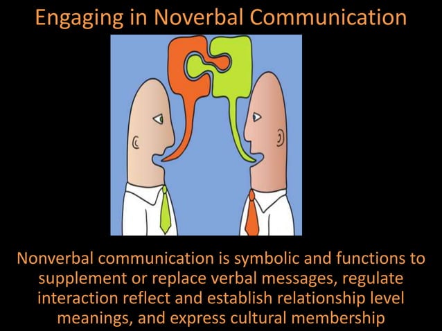 Nonverbal communication powerpoint | PPTX