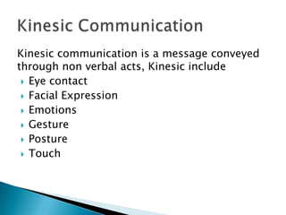 Nonverbal communication | PPTX
