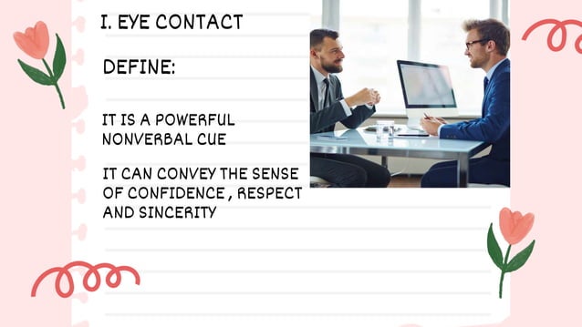 Nonverbal communication Speaking without words group4.pptx