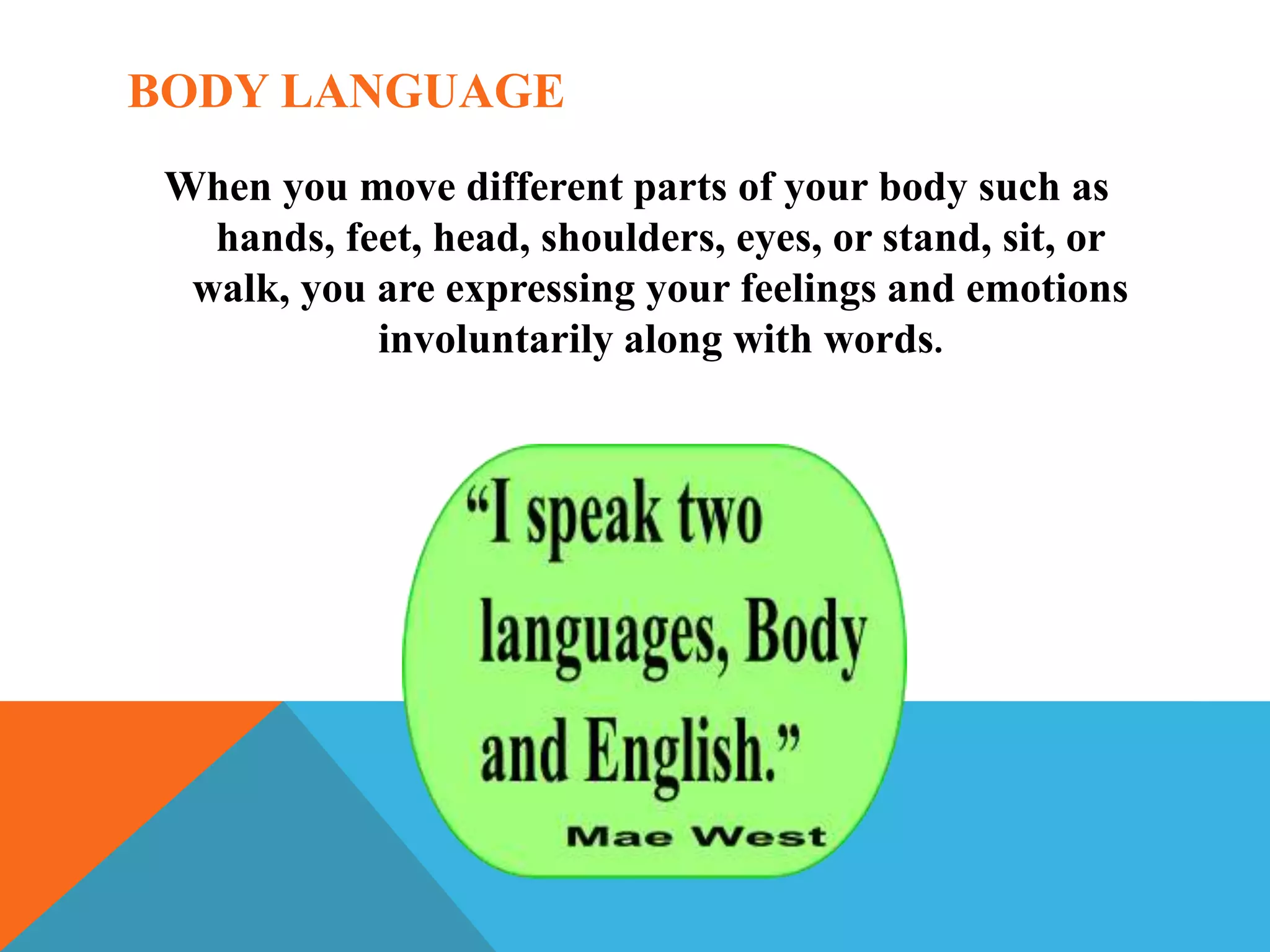 Non verbal communication | PPTX
